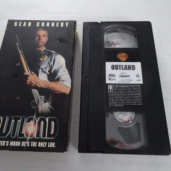 Warner Brothers | Media | Outland Vhs Tape 981 With Sean Connery Peter ...